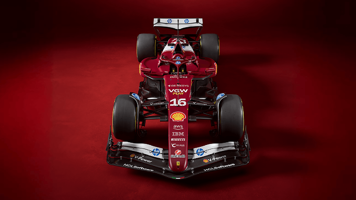 IBM Ferrari F1 Car AR Experience | Tenstud Work