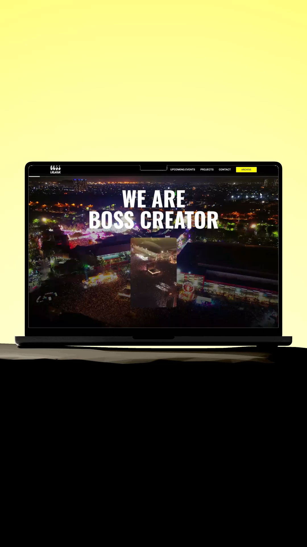 Boss Creator Website Development | Tenstud Work